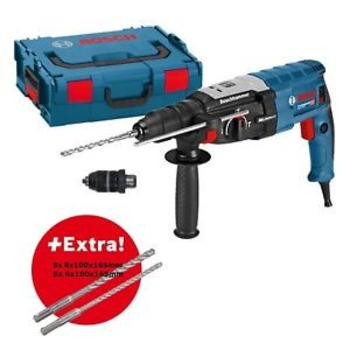 BOSCH ΠΕΡΙΣΤΡΟΦΙΚΟ ΠΙΣΤΟΛΕΤΟ GBH 2-28 F PROFESSIONAL + ΤΡΥΠΑΝΙΑ SDS ...