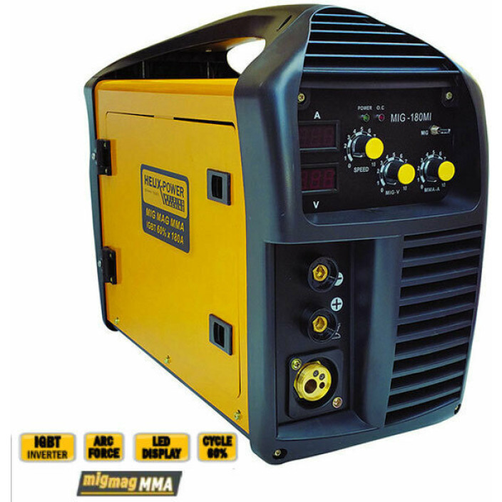 HELIX 60% x 180A IGBT MIG / MAG - MMA ΗΛΕΚΤΡΟΣΥΓΚΟΛΛΗΣΗ MIG-180MI ...